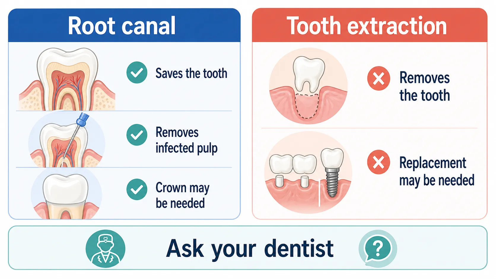 Root Canal vs. Extraction: Which Procedure Should You Get? | NewMouth